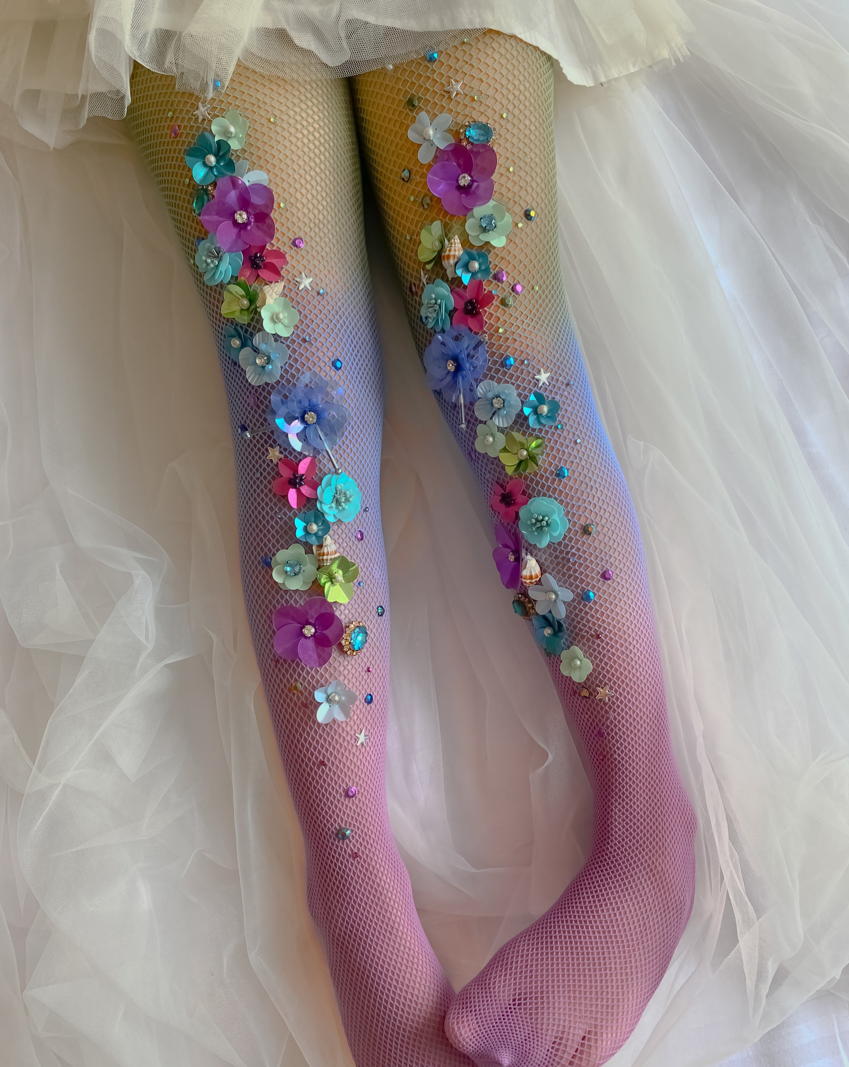 The Mermaid Fishnet Stockings – Kerry Parker